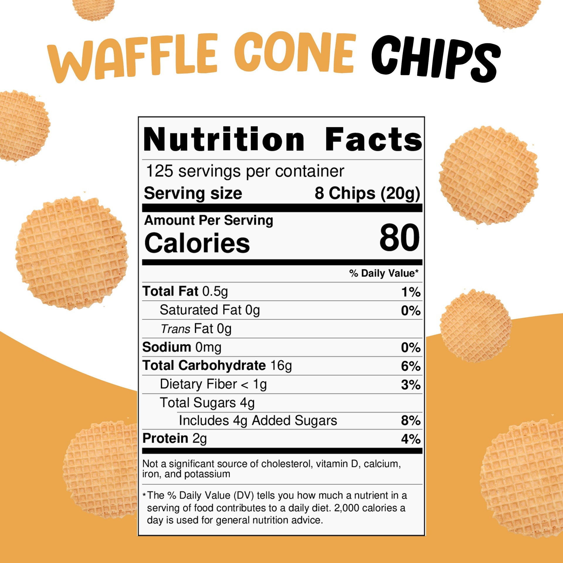Waffle Cone Chips – 1,000 – Rooted In Rare